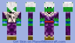 Piccolo-Dragon ball Minecraft Skin