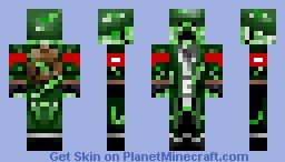 creeper solder Minecraft Skin