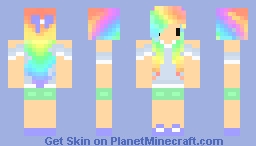 Cute Little Chibi Girl (Elf Ear) Minecraft Skin