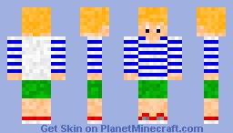 Cute Little Boy Minecraft Skin