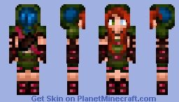 Huntress (edited) Minecraft Skin
