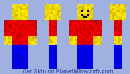 Lego Man Minecraft Skin