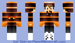 Magma Cube Boy Minecraft Skin