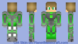 Green Tech Suit (Best skin ever please diamond and subscribe) Minecraft ...