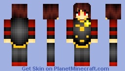 Underfell Chara Minecraft Skin