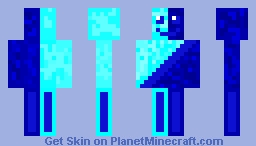 Blue Dude 2.0 Minecraft Skin
