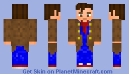 Doctor Who 10th Doctor Minecraft Skin