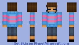 Undertale- Frisk Minecraft Skin