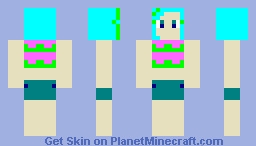 Cute Swimsuit Minecraft Skin