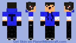 DERPY Blue Teen! :D Minecraft Skin