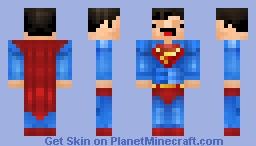 Derpy Superman Minecraft Skin