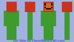 fire flower Minecraft Skin