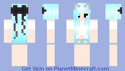 Chibi Cat Girl Minecraft Skin