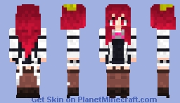Stella Vermillion Minecraft Skin