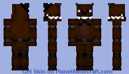 Fredbear and Friends | Spring Freddy | UnWithered Freddy Minecraft Skin