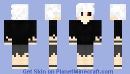 Tokyo Ghoul Minecraft Skin