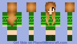 Green Sweater Minecraft Skin