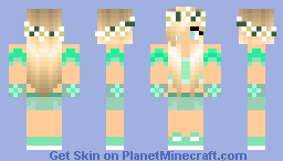 Summer Girl Minecraft Skin