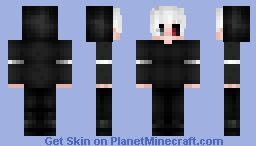 Male Tokyo ghoul. Minecraft Skin