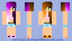 Double Sided Minecraft Skin