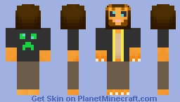 Leon the Minecrafter Minecraft Skin