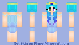 Princess of the Sea Minecraft Skin