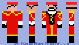 Captain Hook Notch Minecraft Skin