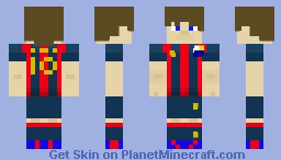 Messi Minecraft Skin