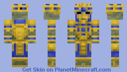 Egyptian Pharaoh Minecraft Skin