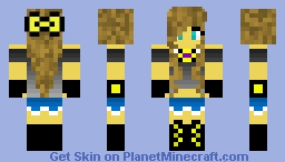 Skyler (Female SkyDoesMinecraft) Minecraft Skin