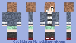 IXII The Tsundere Minecraft Skin