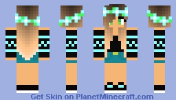 Pretty girl Minecraft Skin