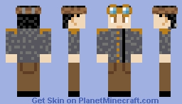 Steam punk Officer Hans (Fixed) Minecraft Skin