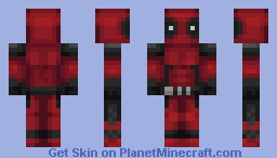 Deadpool Minecraft Skin
