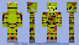 Springtrap(MC Story Mode Version) Minecraft Skin