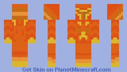 Terraria-Solar Armor Minecraft Skin