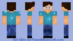Steve Skin Minecraft Skin