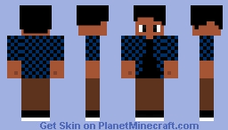 Blue Blitzwinger Minecraft Skin