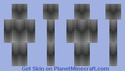 "V" Shading Template Minecraft Skin