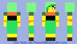 Steven Universe fanmade gem Emerald Minecraft Skin