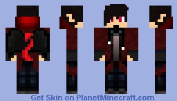 Red Deemin (Evil) Minecraft Skin