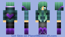 Withered Heart Female |Wyzmith| Minecraft Skin
