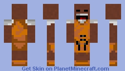 screaming builder Minecraft Skin