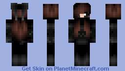 Shadow Girl Minecraft Skin