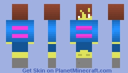 Frisk Minecraft Skin