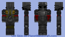 Fallout 4: T-60 BOS Paladin armour Minecraft Skin