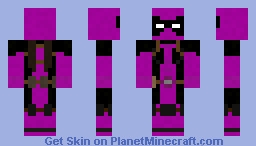 Pink Deadpool Minecraft Skin