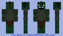 Orc warrior Minecraft Skin