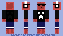 red slime Minecraft Skin