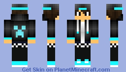 Jumper and cap Guy Minecraft Skin